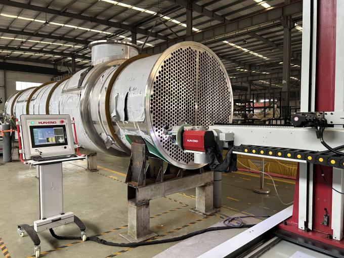 TPR20 Pro Intelligent Tube Sheet Robot Welding System For D8mm~110mm Pipe