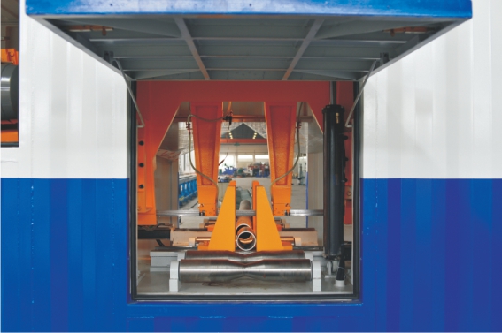 Container Design Pipe Edge Preparation Machine Work Station High Efficiency