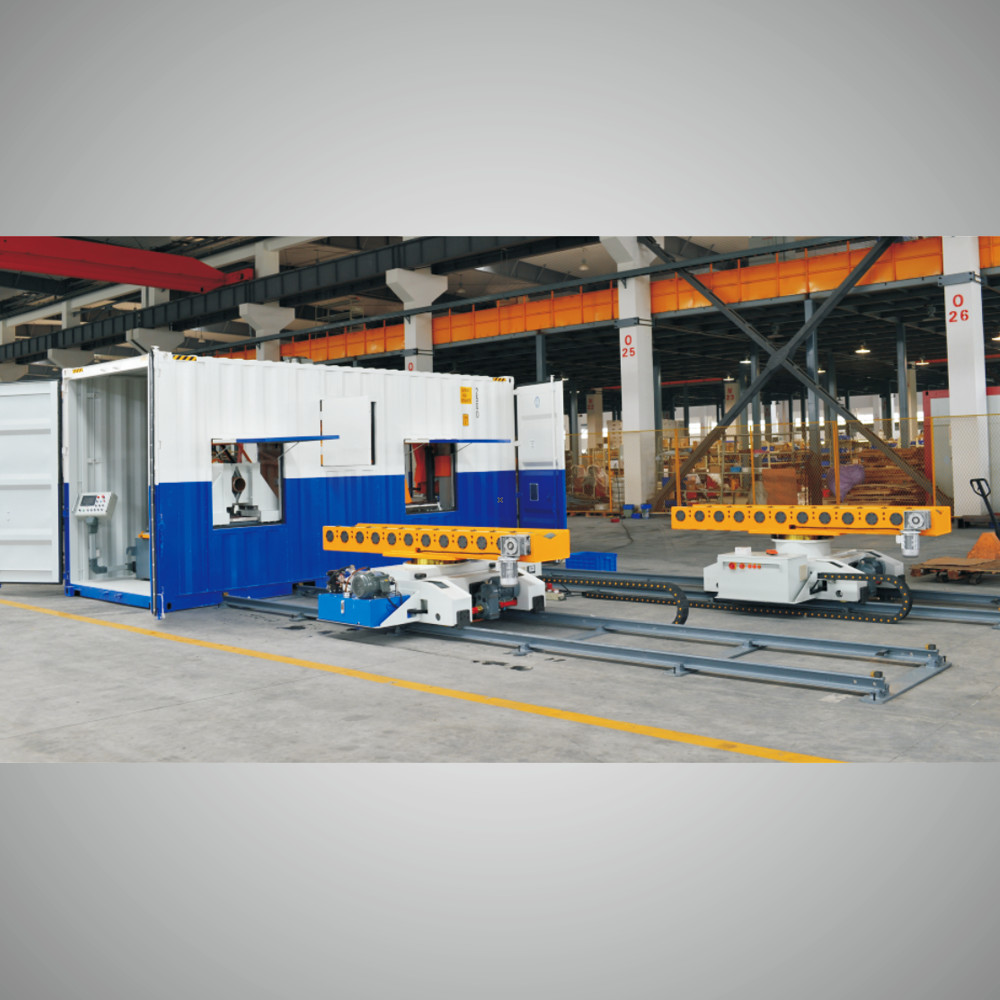 Container Design Pipe Edge Preparation Machine Work Station High Efficiency
