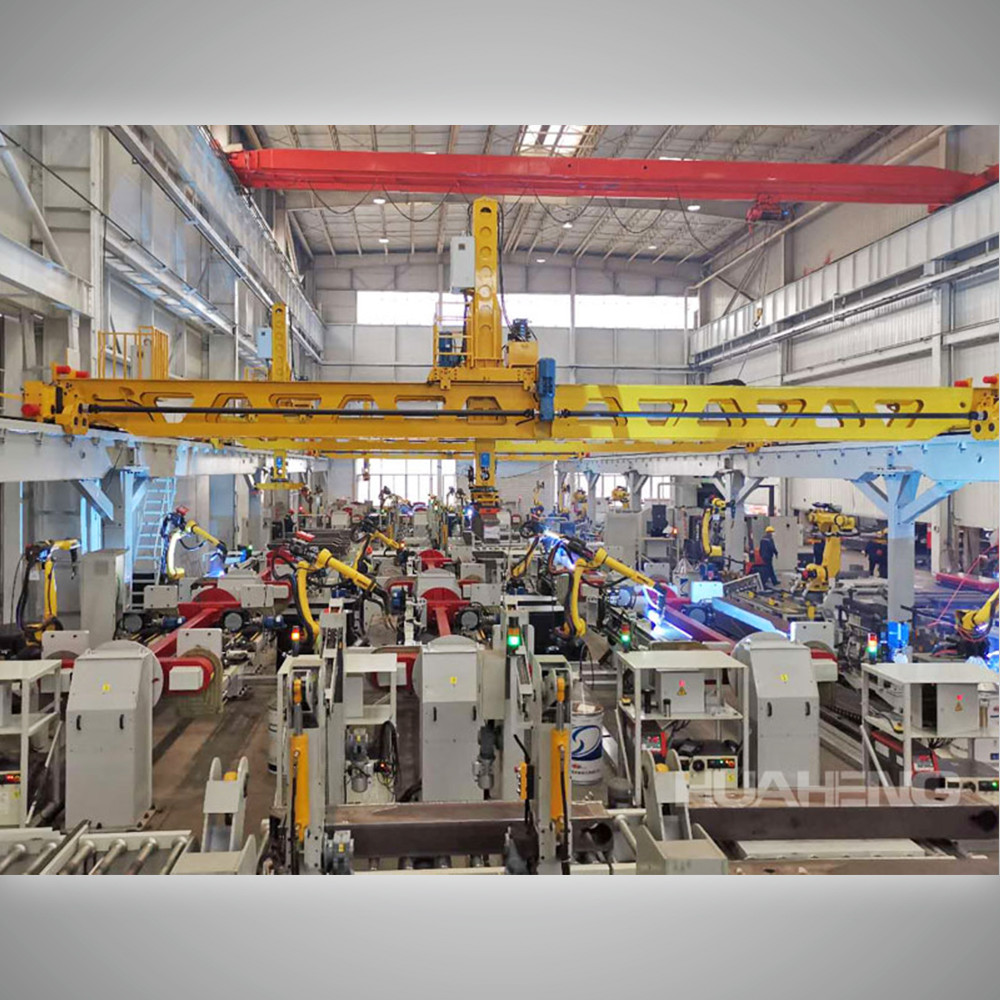 Crane Outrigger Unmanned Robotic Production Line Manufacturing