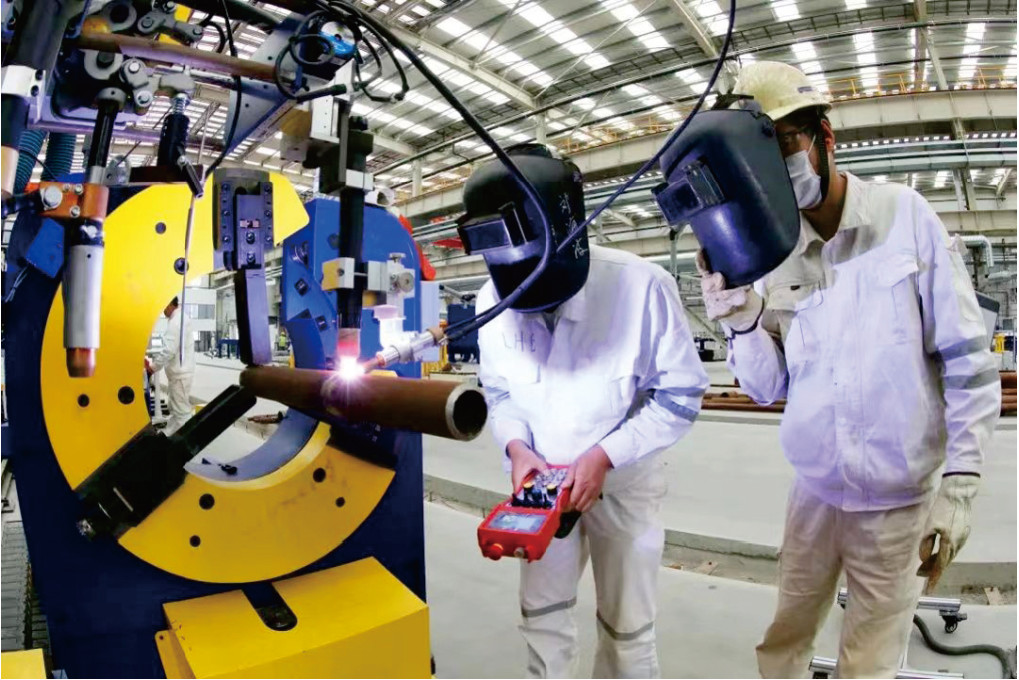 Huaheng's TIG Root Pass Welding Process for Pipe Prefabrication