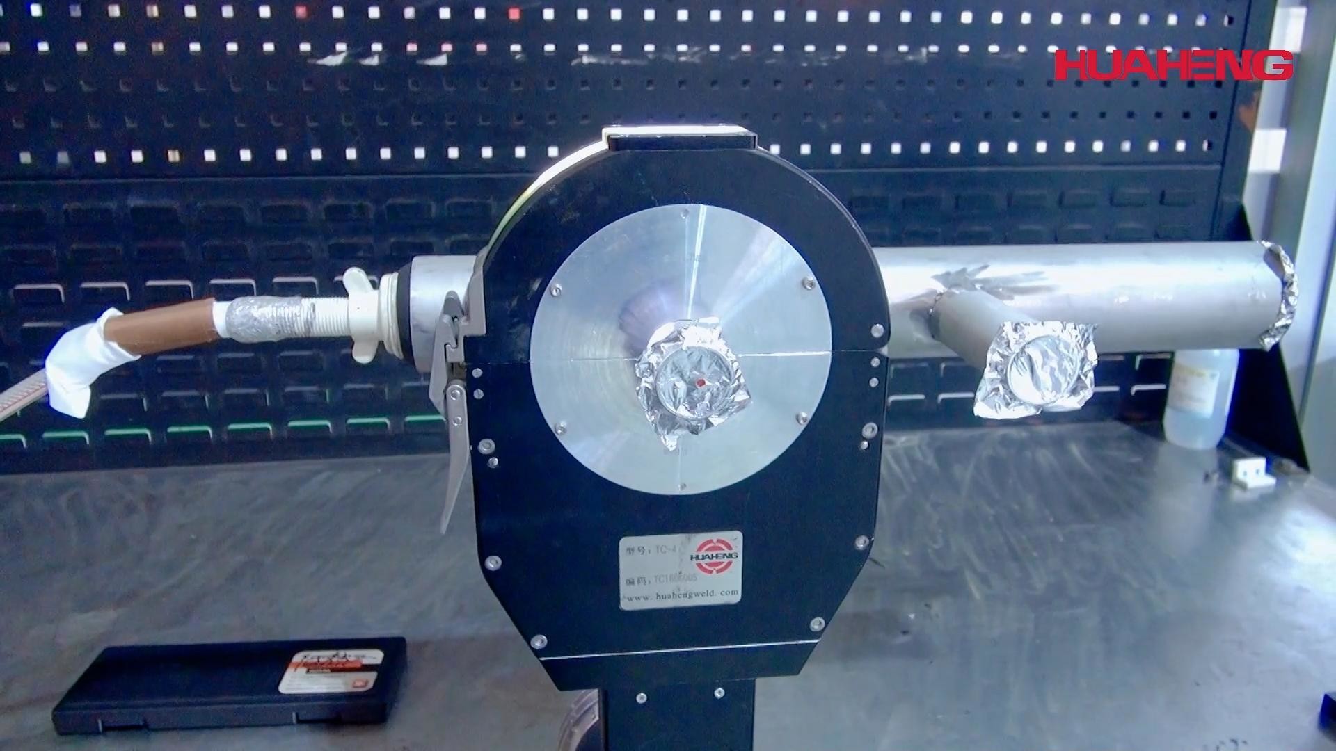 HUAHENG TC-4 Orbital TIG Welding Head For Tube-To-Tube Butt Joints