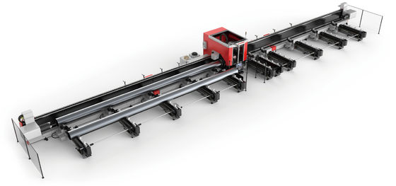 Automatic Loading And Unloading Laser Pipe Cutting Machine High ...