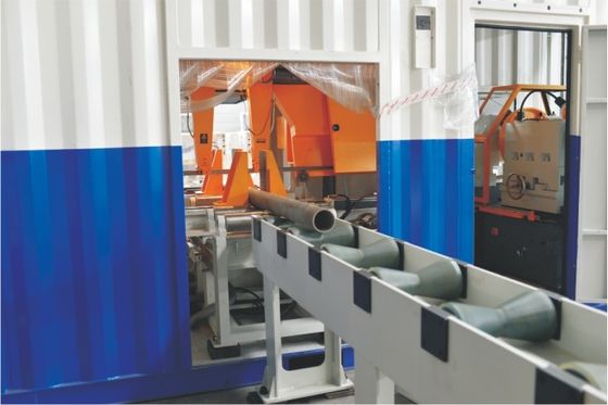 Container Design Pipe Edge Preparation Machine Work Station High Efficiency